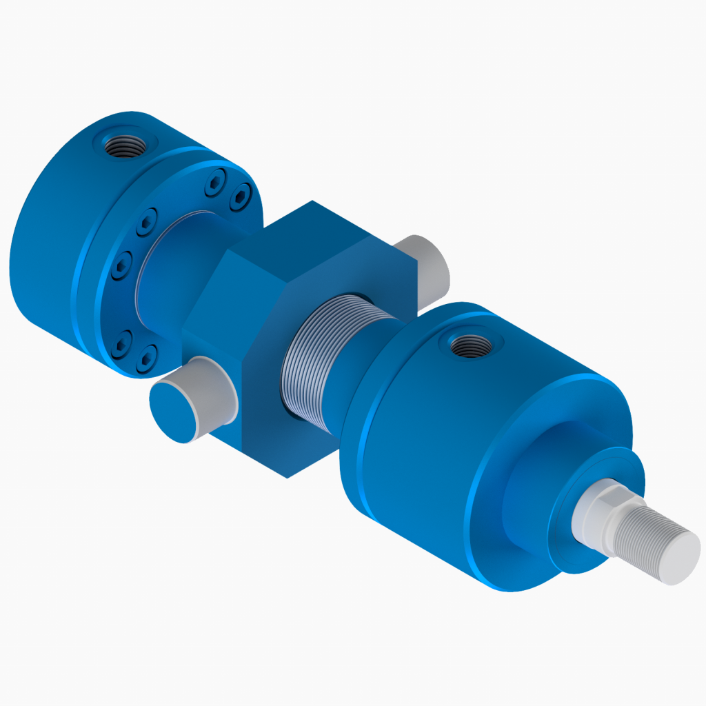 ISO 6022 R2 - Geschraubter Zylinder - 250bar - Agirossi